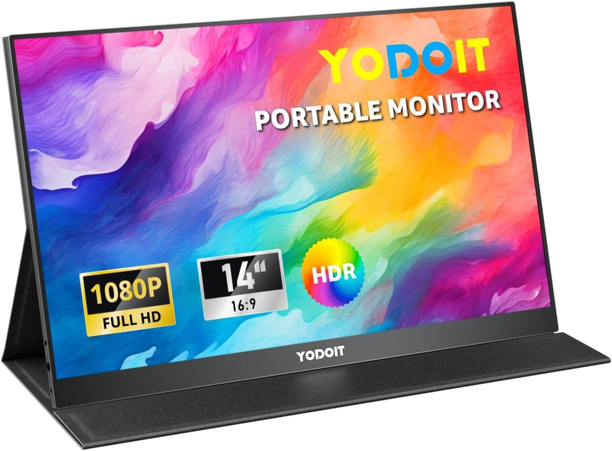 Portabel Monitor | FHD Monitor Screen | IPS Display | YODOIT